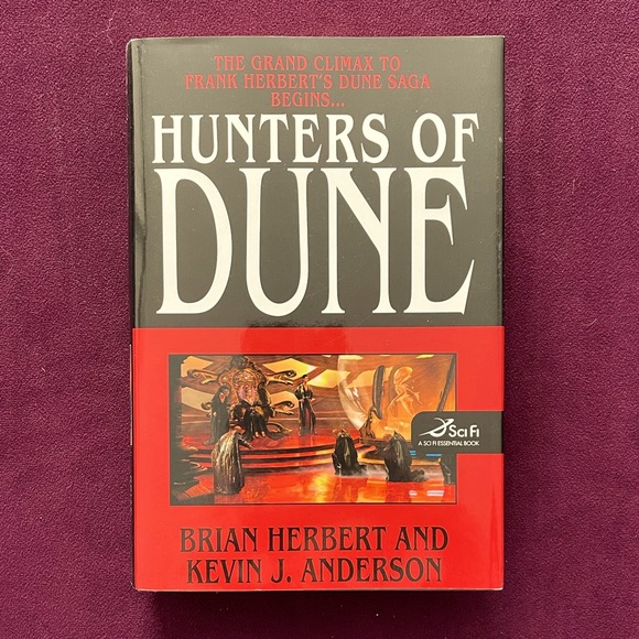 Accents | Like New Hardcover Book Hunters Of Dune Saga Scifi Science ...